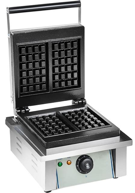 Гофретник 2000W за белгийски гофрети