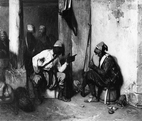 Alexandre Gabriel Decamps The Guardsmen 1841 Acquired By Henry Walters 1910 37849 The