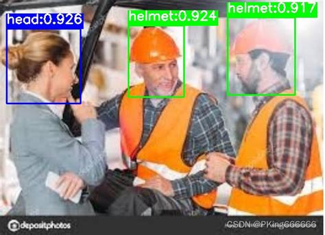 Yolov5实现佩戴安全帽检测和识别含佩戴安全帽数据集训练代码 Csdn博客