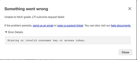 Troubleshooting Error Messages In The Lms App Hypothesis