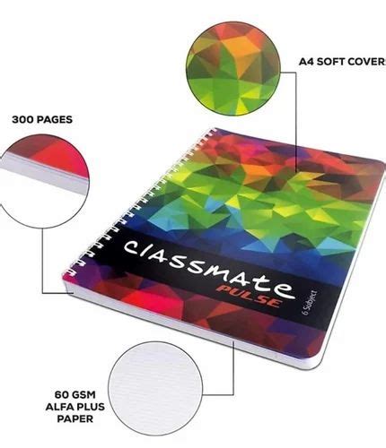 Classmate Spiral Notebook For School College Office Sheet Size 15cm 2 At Rs 45 In Chennai