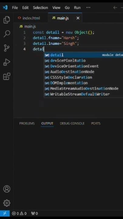 Javascript Object Using New Keyword 26 Viral Shorts Youtube