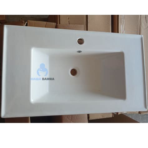 Купити Тумба ЮВВІС Ельба ТПБ 2 Д 80 см з умивальником Vesta у нашому магазині Наша Ванна за