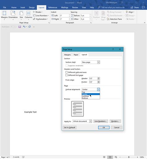 Is It Possible To Align A Paragraph Vertically And Horizontally In