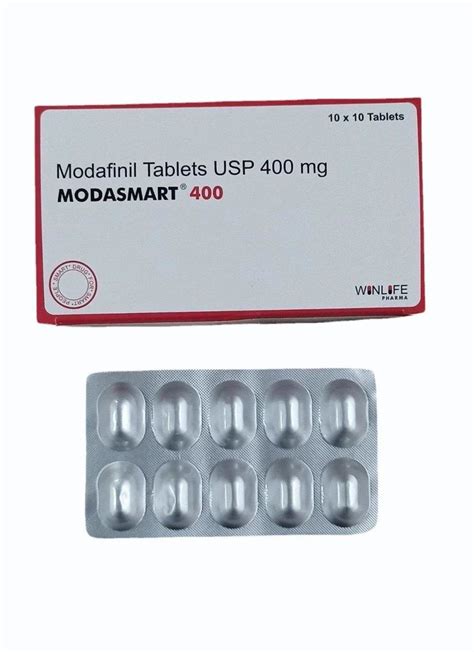 Modafinil 400 Mg Tablets Us To Us Delivery At ₹ 160strip New Items