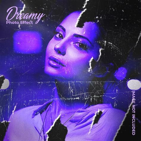 Photoshop용 찢어진 종이 Psd 텍스처 효과 프리미엄 Psd 파일