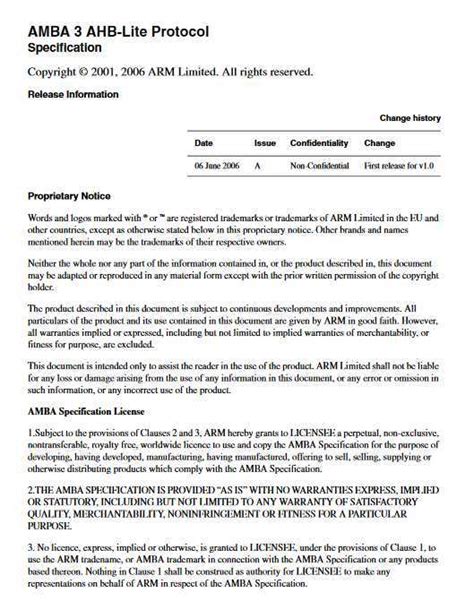 Amba 3 Ahb Protocol Specification Key Aspects And Features Explained Amba 3 Ahb Protocol Specification Key Aspects And Features Explained