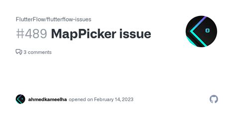 Mappicker Issue · Issue 489 · Flutterflowflutterflow Issues · Github