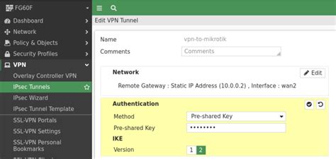 Ikev2 Ipsec Site To Site Vpn Fortinet Fortigate Mikrotik Routeros Dominik Kupschke