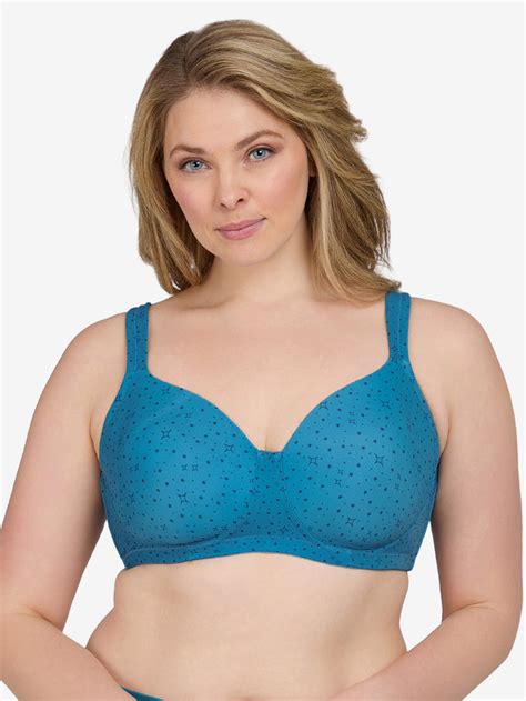 The Brigitte Full Coverage Lightly Padded Wireless T Shirt Bra