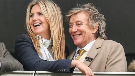 Rod Stewarts Wife Penny Lancaster 54 Reveals Genius Pick Up Line He