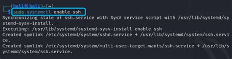 How To Enable Ssh On Kali Linux Remotely Access Kali Linux System