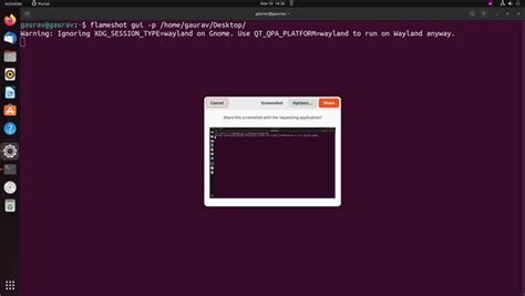 How To Install Flameshot Screenshot Tool In Ubuntu Geeksforgeeks