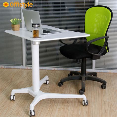 Easy Assemble Office Furniture Lifting Desk Gas Height Adjustable Desk