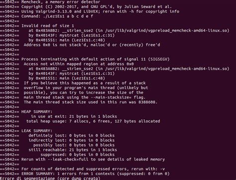 Cant Solve Memory Management Valgrind In This C Program Stack Overflow