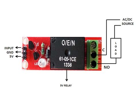 Single Relay 5V Raspberry Pi And Arduino Compatible