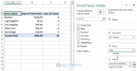 Calculated Field Sum Divided By Count In Pivot Table ExcelDemy