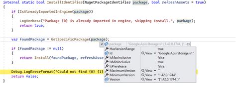 downloading package in version range fails for package where maximum