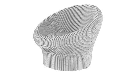 Parametric Chair 04 3d Model Cgtrader