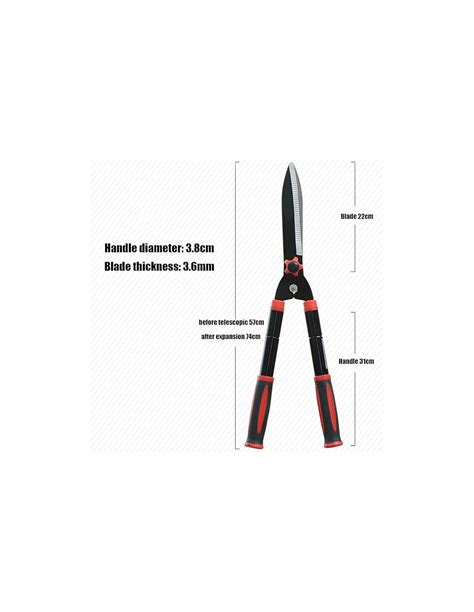 Foarfeca Telescopica De Gradina Lame Lungi Otel Toaletare Plante