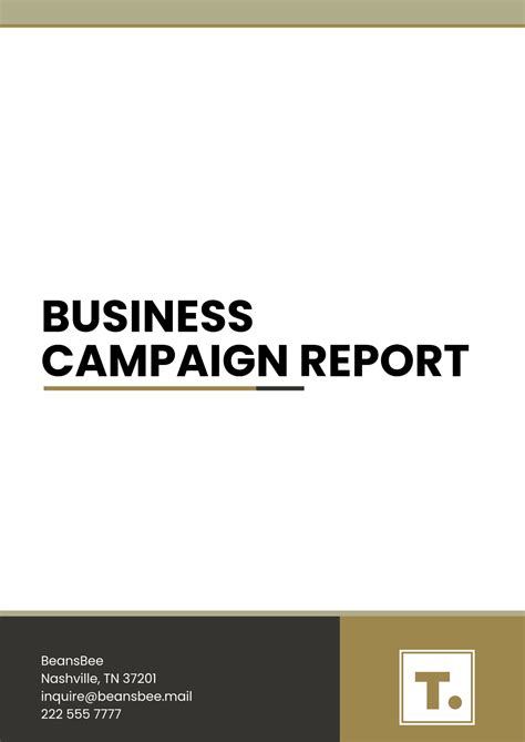 Free Business Report Templates To Edit Online And Print