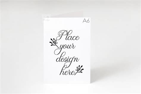 A5 Greeting Card Template Psd Download Mywebfasr