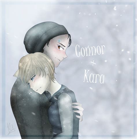 Detroit Become Human Connor X Kara By Eloniesplace Detroit Become