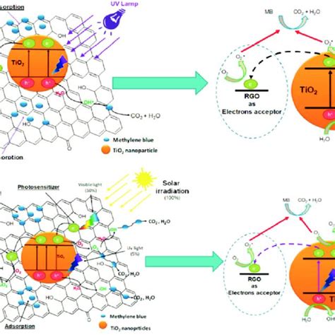 Schematic Diagram Of RGO Functions And Synergy With TiO Nanoparticles Download Scientific