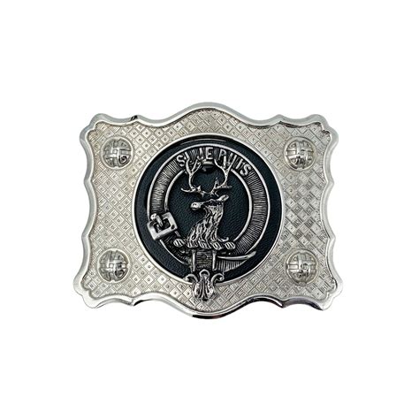 Clan Crest Kilt Buckle Lewis Turrells House Of Scotland Ltd