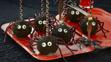 Chocolate Spider Cake Pops Wisconsin Cheese