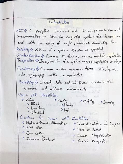 Cse 415 Hci Ct 01 Notes Pdf