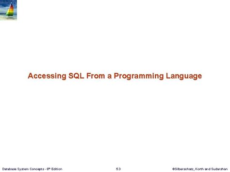 chapter 5 advanced sql database system concepts 6