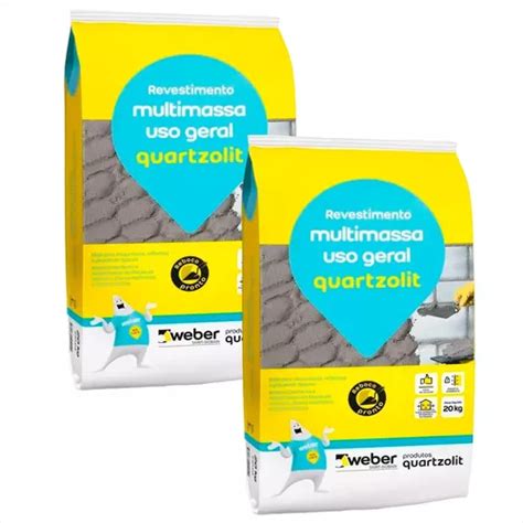 Argamassa Pronta Alto Rendimento Multiuso Saco 20kg 2 Und Mercadolivre