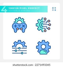System Changes Pixel Perfect Rgb Color Stock Vector Royalty Free Shutterstock
