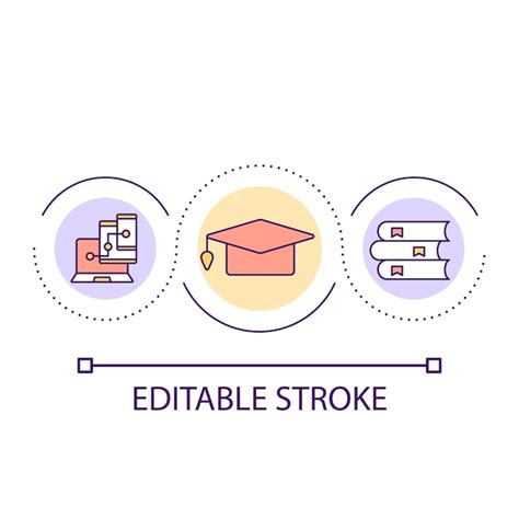 Premium Vector Various Sources Of Knowledge Loop Concept Icon