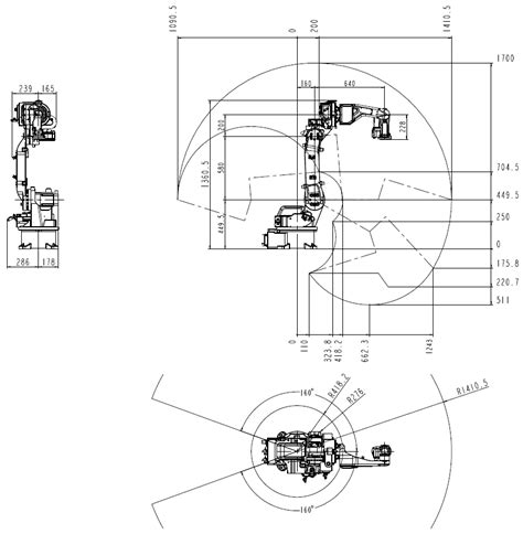 4kg Payload 1410 5mm Reaching Distance Welding Robot QJAR Series EVS
