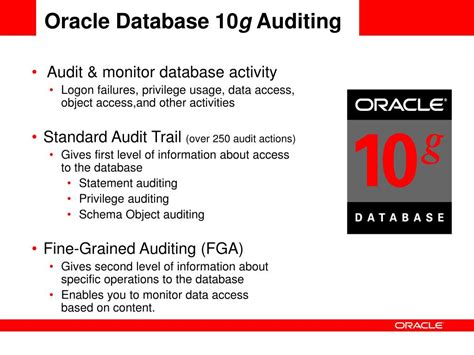 Ppt Oracle Database Security Powerpoint Presentation Free Download