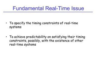 Real Time Scheduling PPT Computing Technology Computing