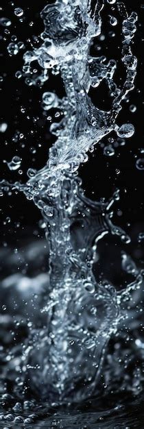 Premium Photo Water Explosion And Air Flutter Water Attack Impact