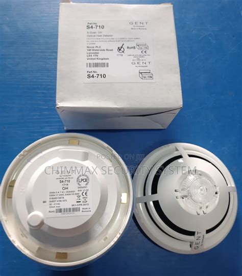 S4 710 Gent Vigilon S Quad Optical Smoke Heat Detector For Sale