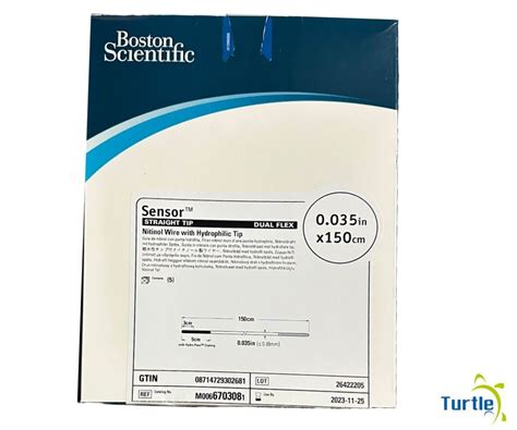 New Boston Scientific M0066703081 Boston Scientific Sensor Straight Tip Dual Flex Nitinol Wire