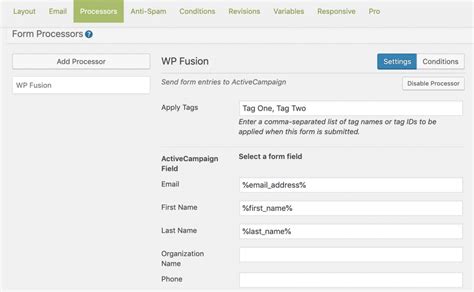 Connect Caldera Forms To Your CRM