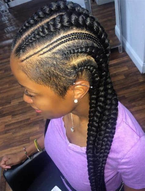 40 Exotic Braided Hairstyles With Shaved Sides 2023 Trends
