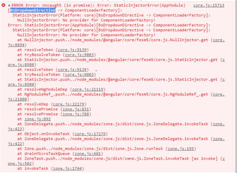 Bsdropdowndirective Staticinjectorerror Material Design For Bootstrap