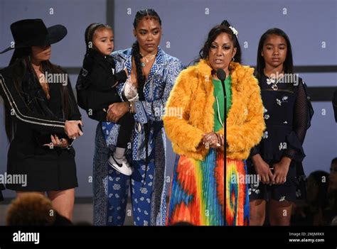 Angelique Smith Mother Of Late Rapper Nipsey Hussle Accepts The Humanitarian Award On Behalf