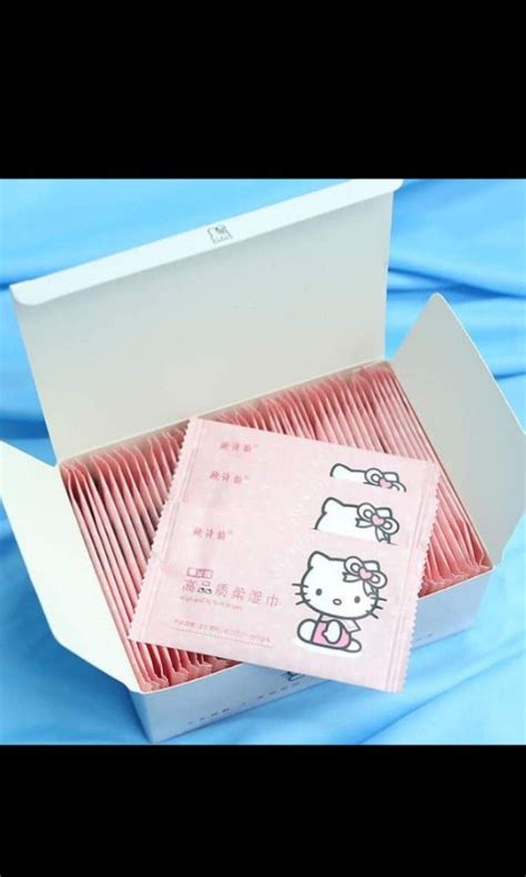 Hello Kitty Wet Tissue Beauty And Personal Care Sanitary Hygiene On