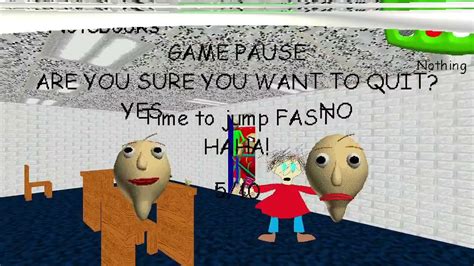 I Beat The Impossible Baldi Help Mods Youtube