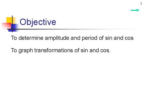 Graphing Sine And Cosine Functions By Mr Sutton Presents Tpt