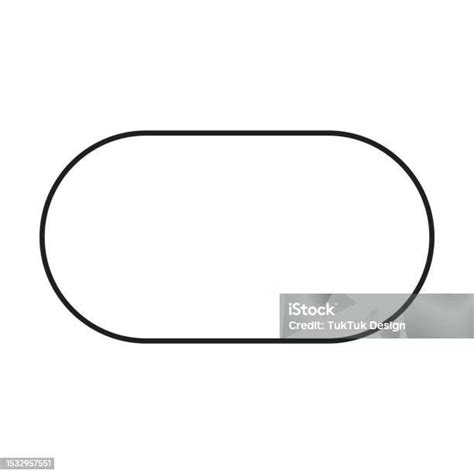 Terminator Flow Chart Shape Element For Process Layout Diagram Illustration For Business And