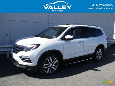 2017 White Diamond Pearl Honda Pilot Elite Awd 141425892 Photo 18